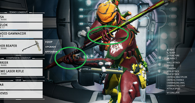 Ether Reaper Holding Clipping Issue - Art & Animation - Warframe Forums