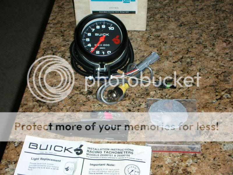 3" Buick Tach ? | Turbo Buick Forum | Buick Grand National | T-Type ...