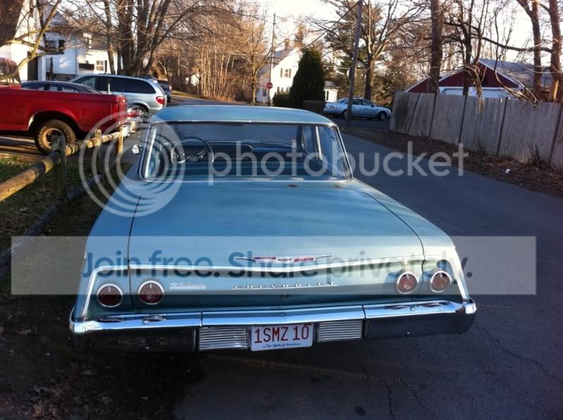 Fresh Paint on my 62 - Chevy Message Forum - Restoration and Repair Help