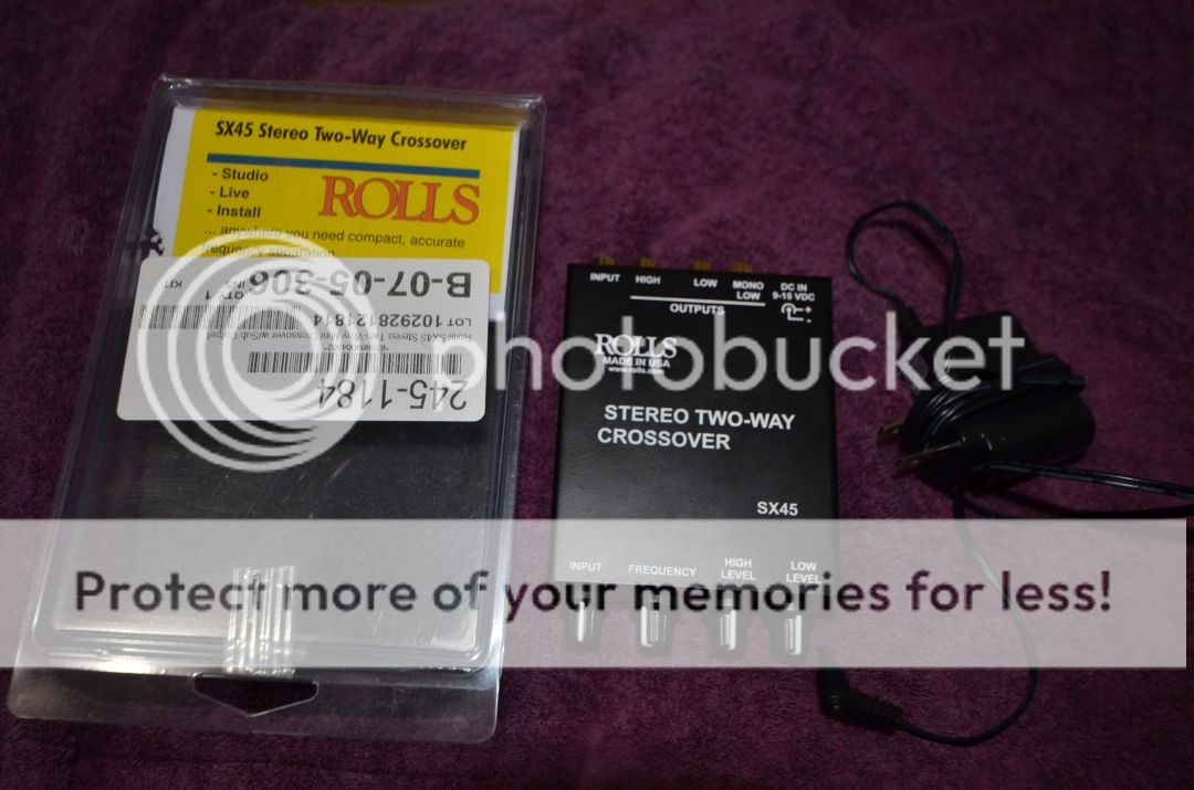 Rolls SX45 2 Way Active Crossover | DIYMobileAudio.com Car Stereo Forum