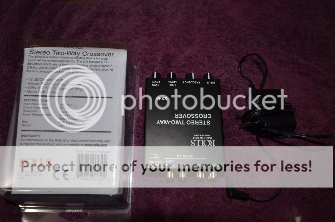 Rolls SX45 2 Way Active Crossover | DIYMobileAudio.com Car Stereo Forum