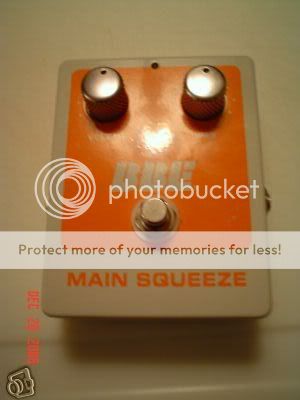 BBE "Main Squeeze/Orange Squash" Dan Armstrong Orange Squeezer Clone ...