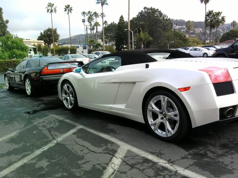 My new camera phone + my NSX & buddy's Lambo | NSX Prime