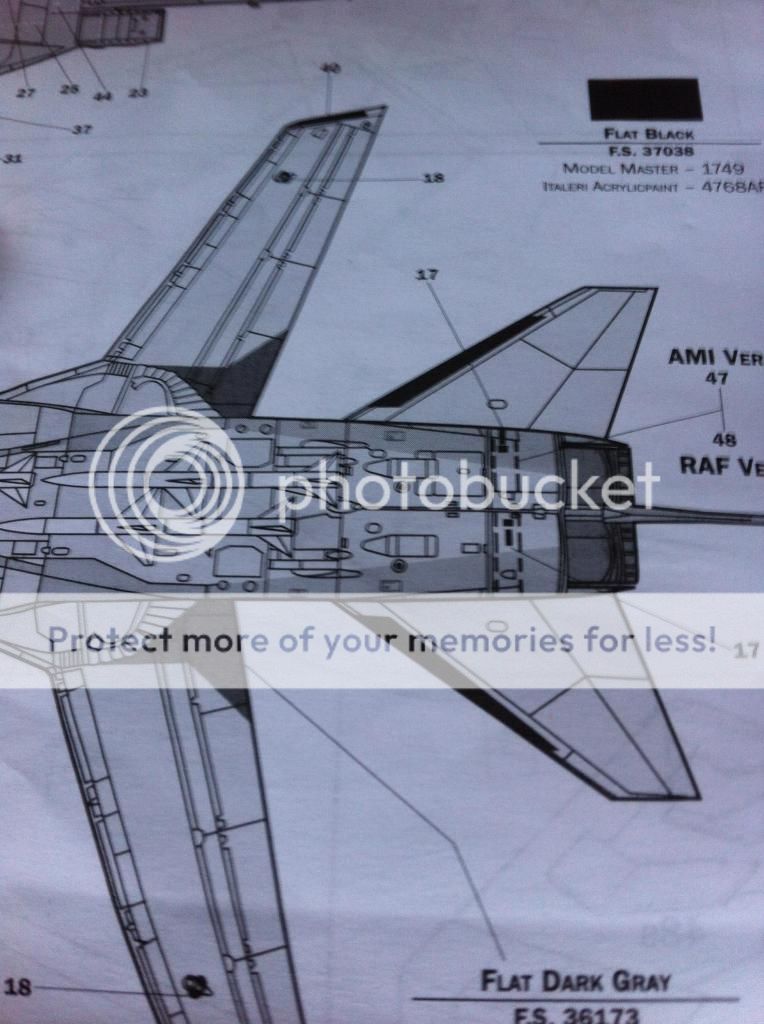 Tornado F.3 Vinten Vicon Chaff/Flare Dispensers - Aircraft Modern ...