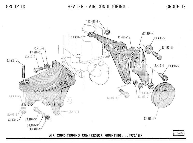 232 A/C Compressor Bracket - The AMC Forum