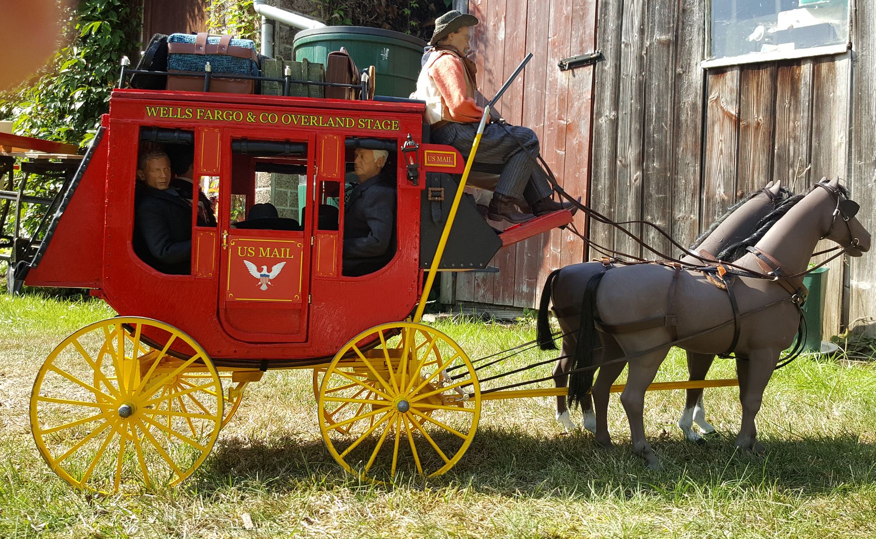 Vehicle Old West Stagecoach