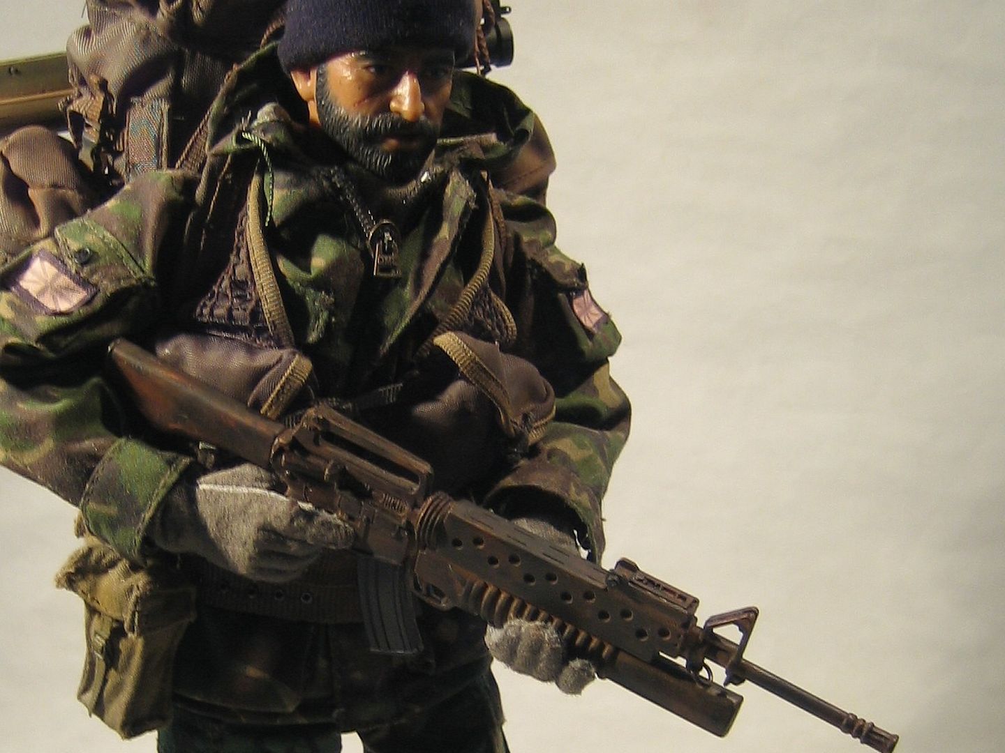 Cold War (Post WW2 to 1990) SAS Trooper - Falklands 1982 (adjustments ...