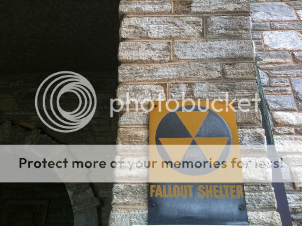 Nuclear fallout shelter signs (60's, Russian, military, years ...