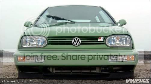 Pictures of Surf Green Mk3 | VW Vortex - Volkswagen Forum