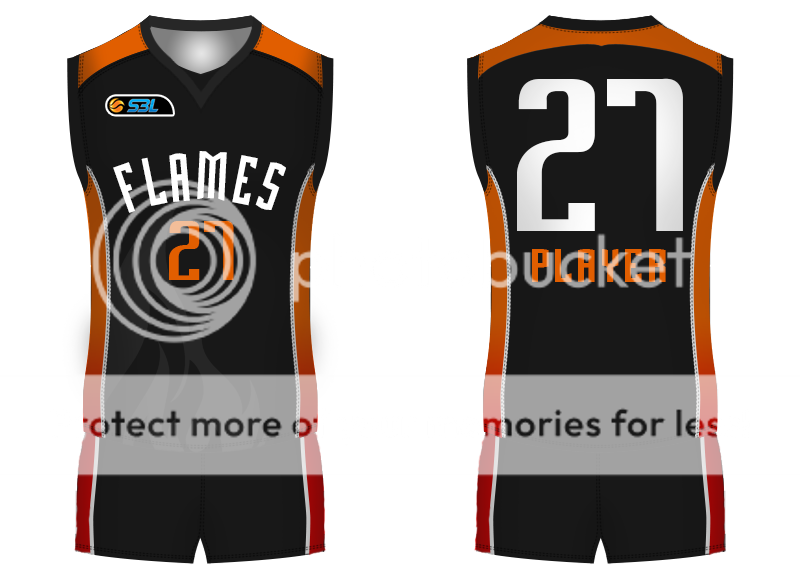 Competition - Basketball Apparel Design Competition: Rockingham Flames ...