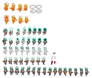 Sprites - Bokura no Taiyo Online