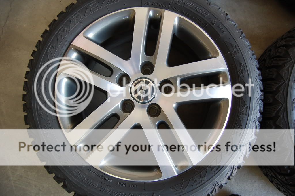 205/55/16 Winter Tires w MK5 Jetta Rims | VW Vortex - Volkswagen Forum